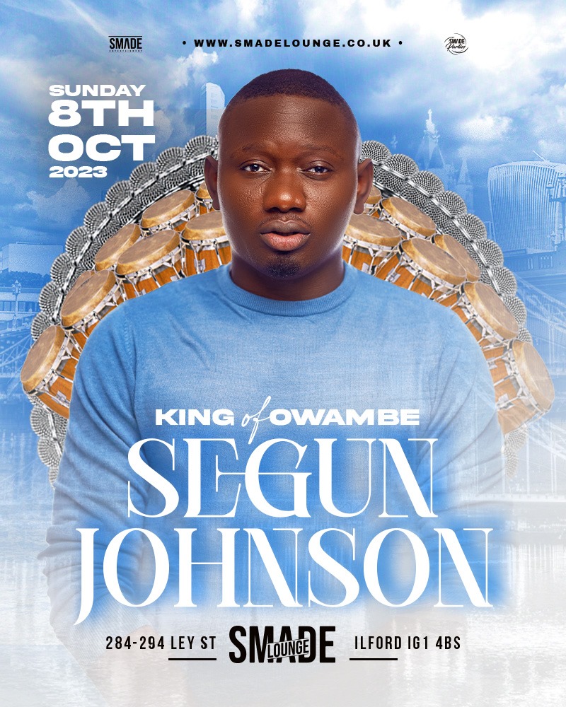 SEGUN JOHNSON Live at SMADE LOUNGE | Shoobs