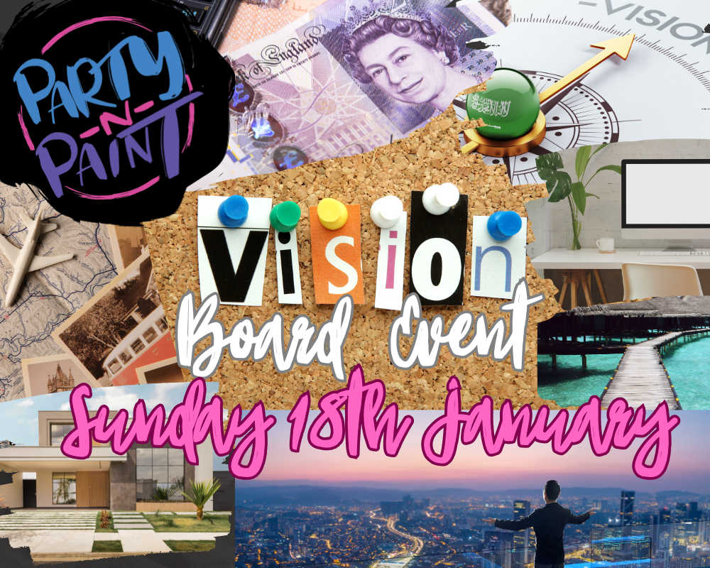 Party N Paint Creative Vision - A Vision Board Event | Shoobs