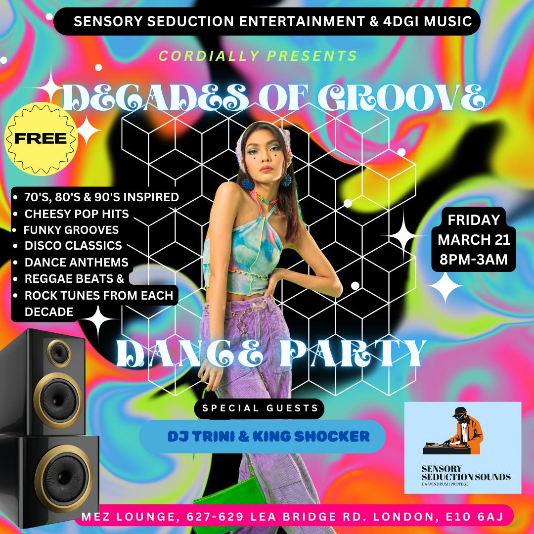 DECADES OF GROOVE - DANCE PARTY | Shoobs